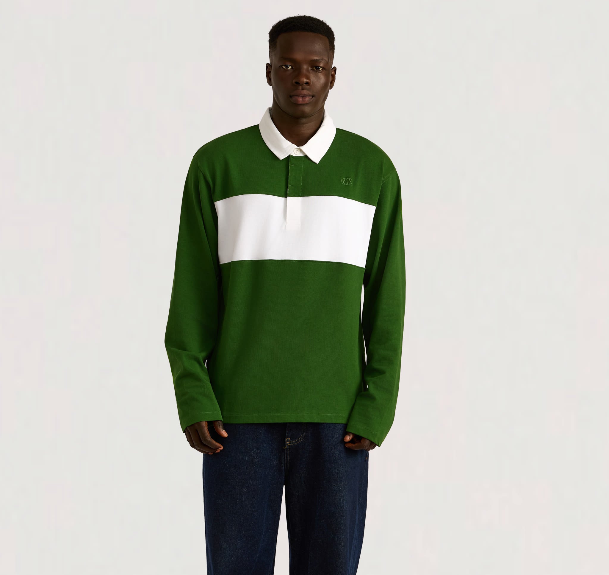 Casual Sport Long Sleeve Polo | Only £ 45 | Organic Basics