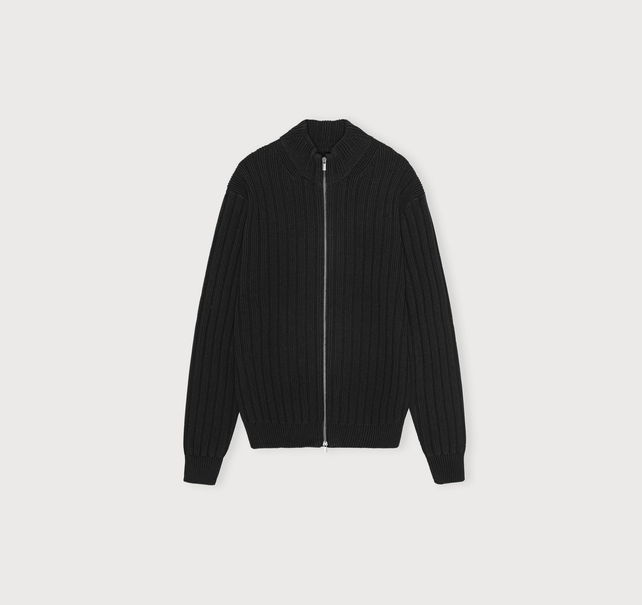 Soft Knit Rib Zip Track Jacket | Only £ 67 | Organic Basics