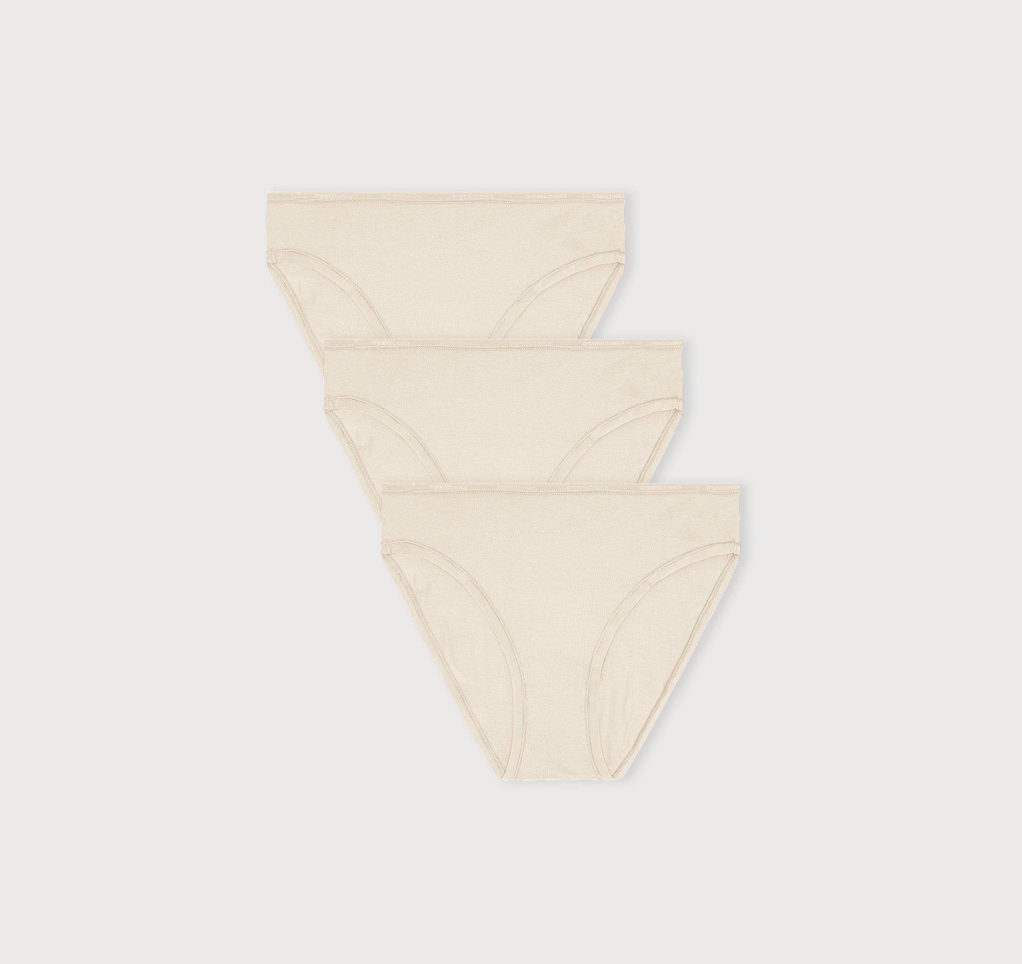 Core High-Leg Briefs 3-Pack | Only £ 33 | Organic Basics