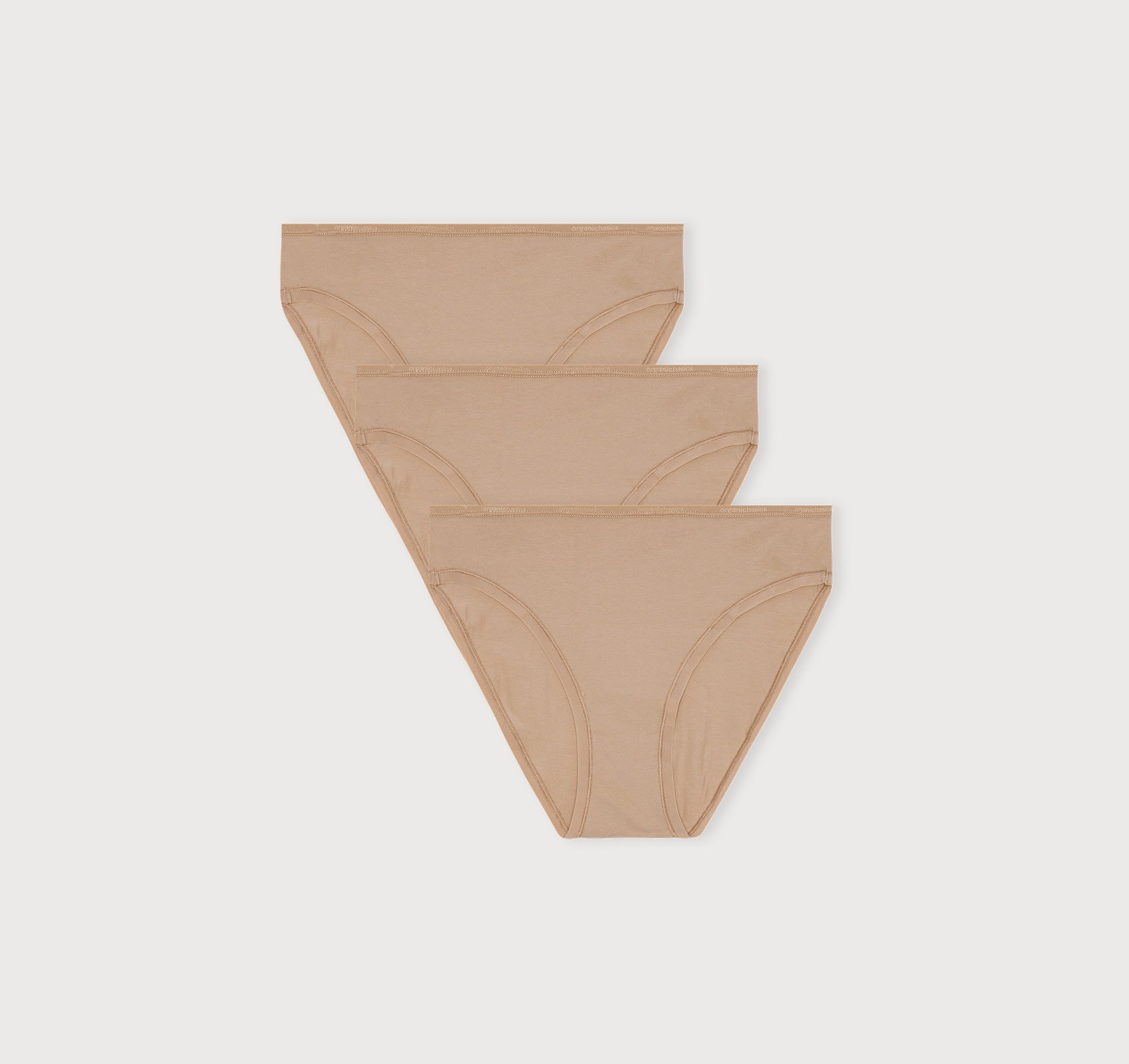 Core High-Leg Briefs 3-Pack | Only £ 33 | Organic Basics