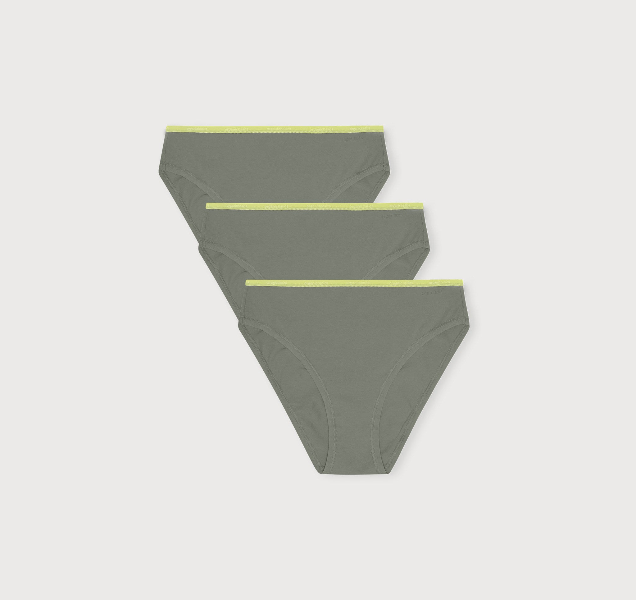 Core High-Leg Briefs 3-Pack | Only £ 33 | Organic Basics