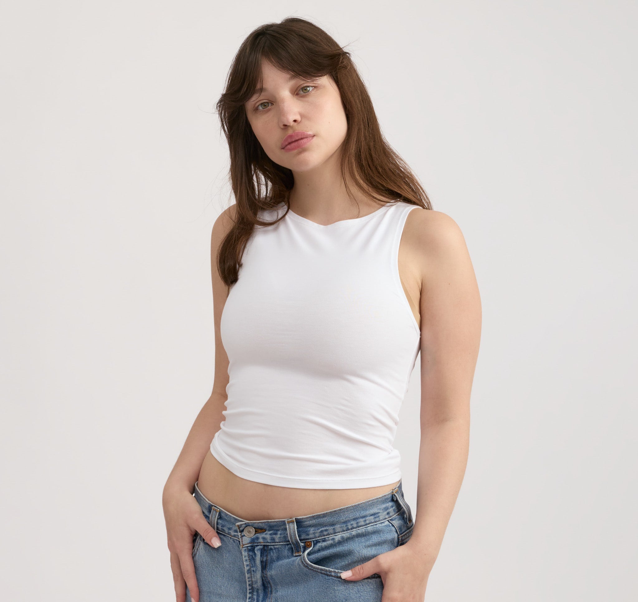 Everyday Boat Neck Top | Only £ 35 | Organic Basics