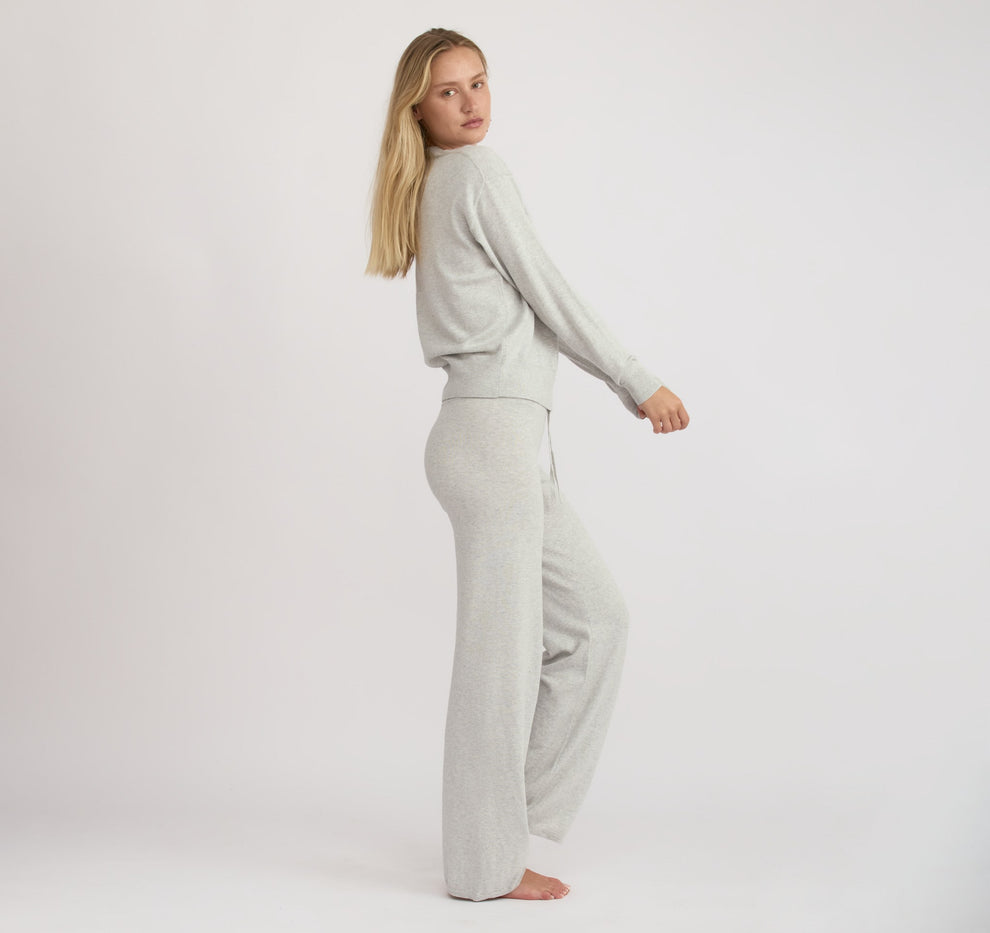 Soft Knit Straight Leg Pants | Only £ 46 | Organic Basics