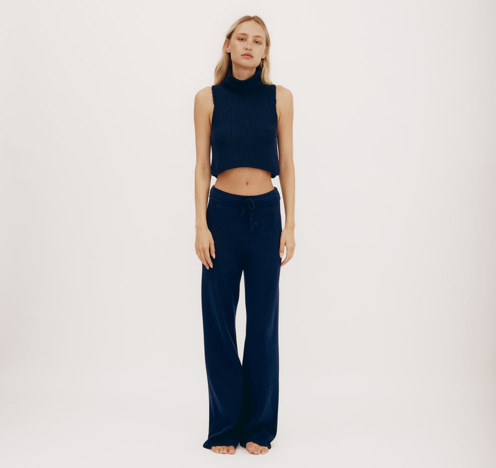 True Knit Wide Leg Pants | Only £ 83 | Organic Basics