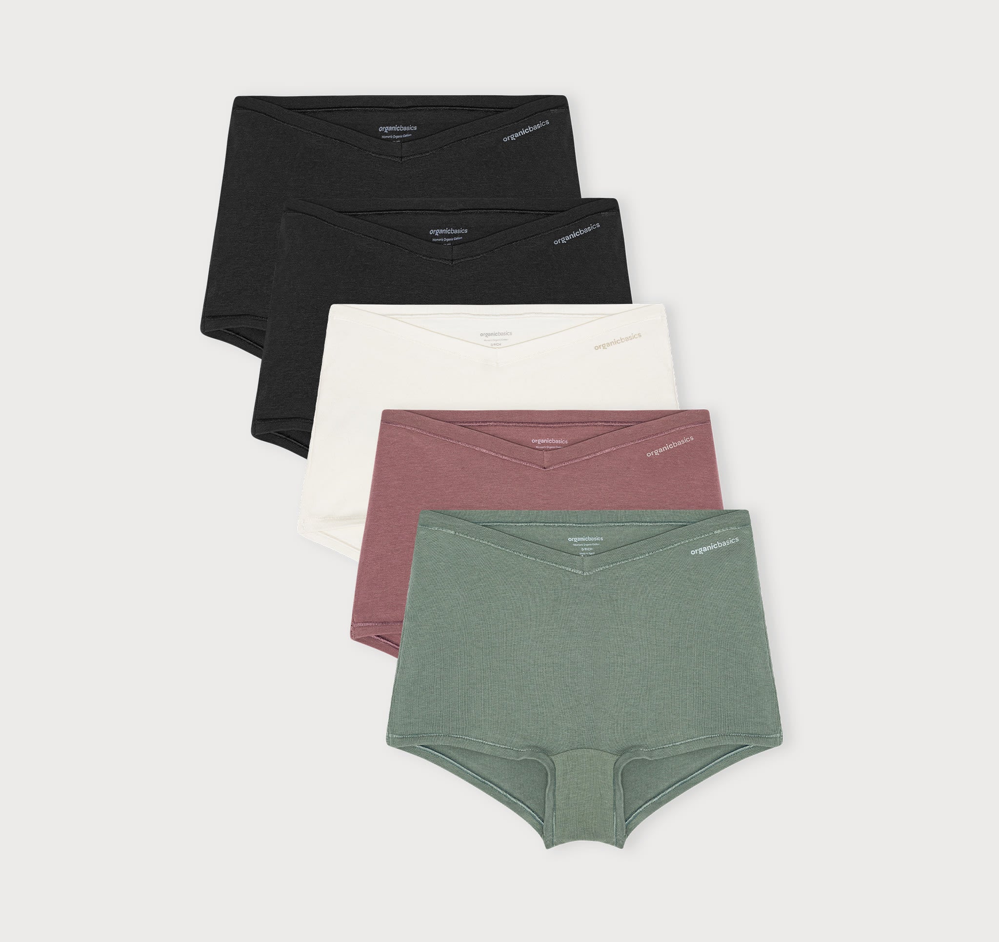 Flex Shorty 5-Pack | Only £ 56 | Organic Basics