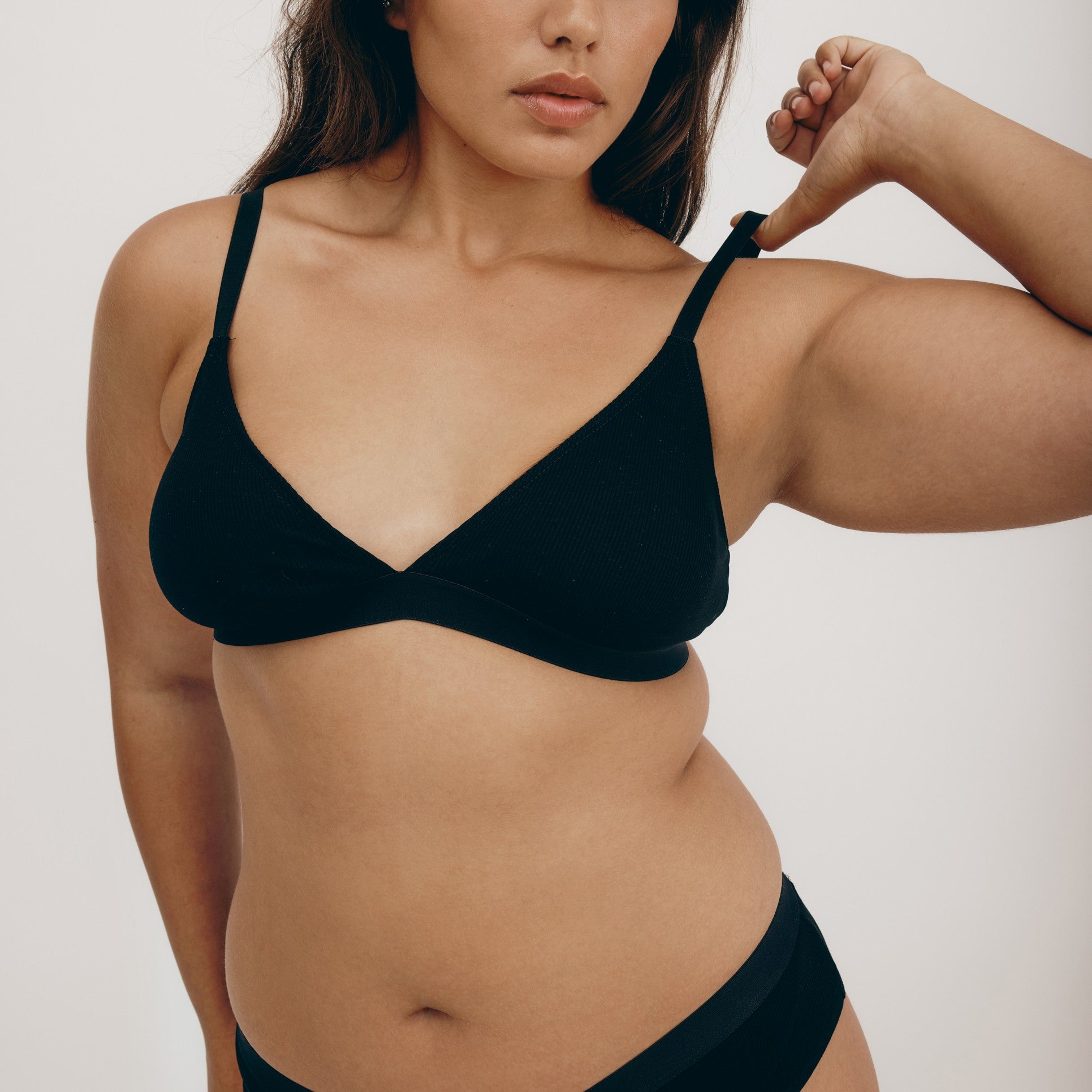True Rib Triangle Bra | Only £ 21 | Organic Basics