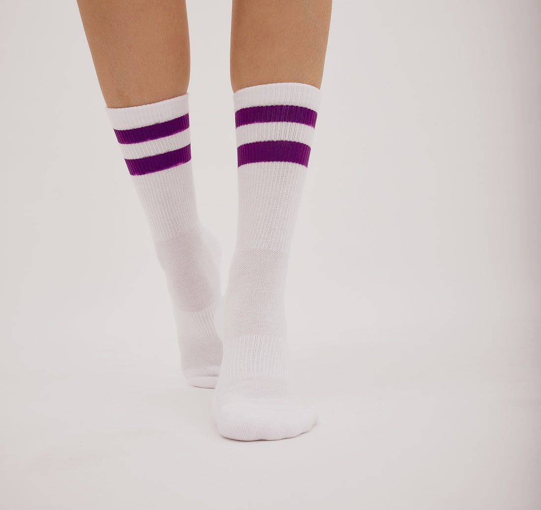 Core Stripe Crew Socks 3-pack | Only £ 21 | Organic Basics